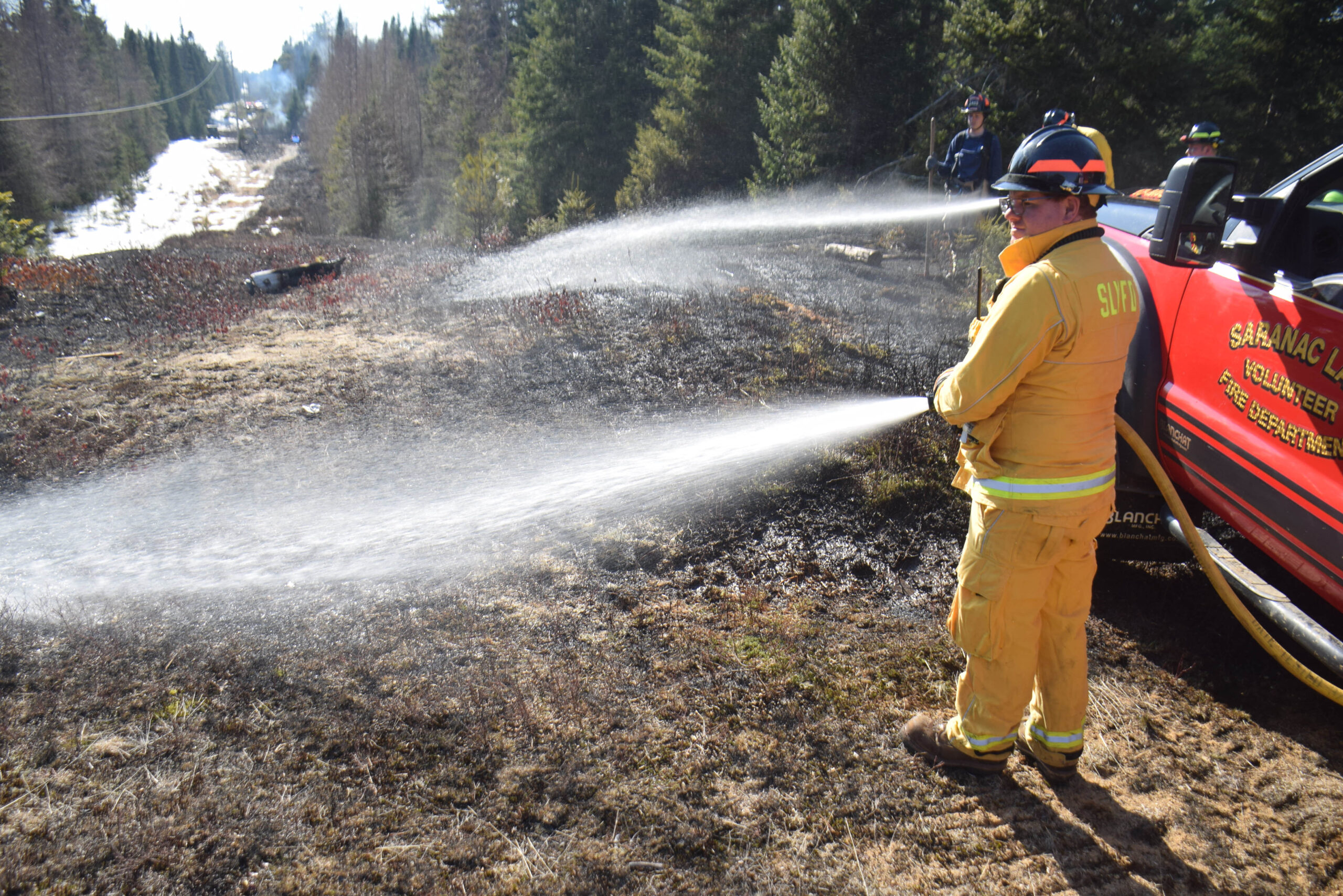 Firefighters respond to downed power lines | News, Sports, Jobs ...